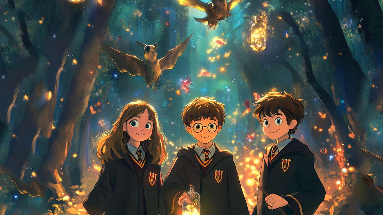 Harry Potter in the Animated Series.