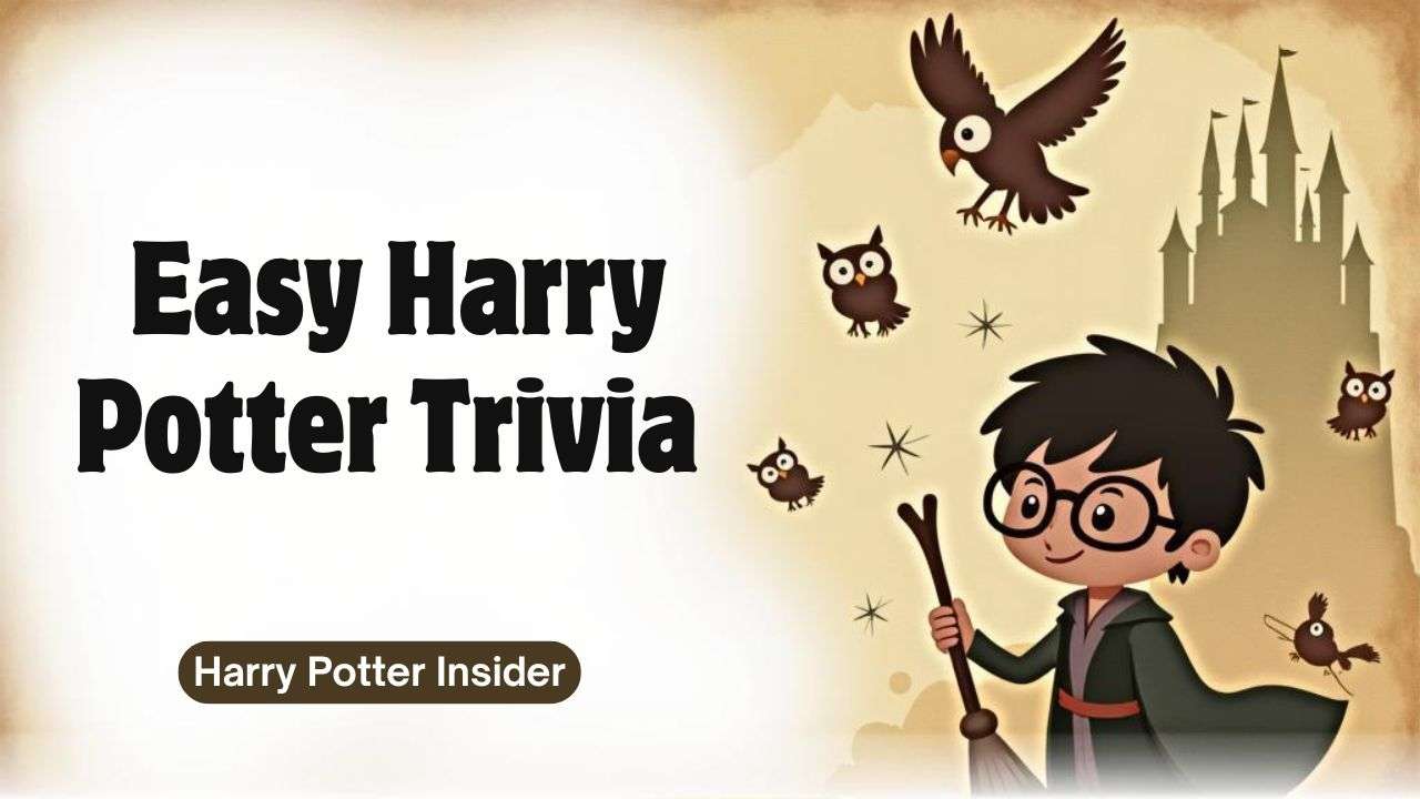 Try the Easy Harry Potter Trivia Quiz Today!