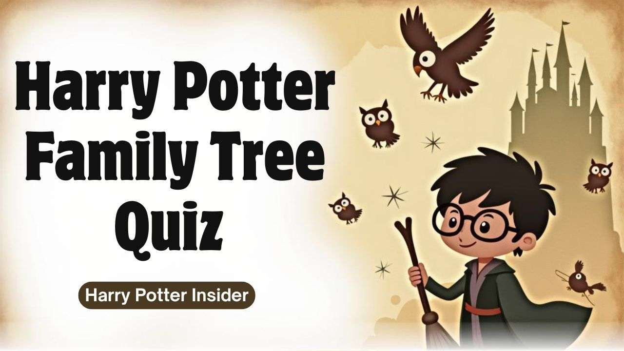 Take the Harry Potter Family Tree Quiz Now!