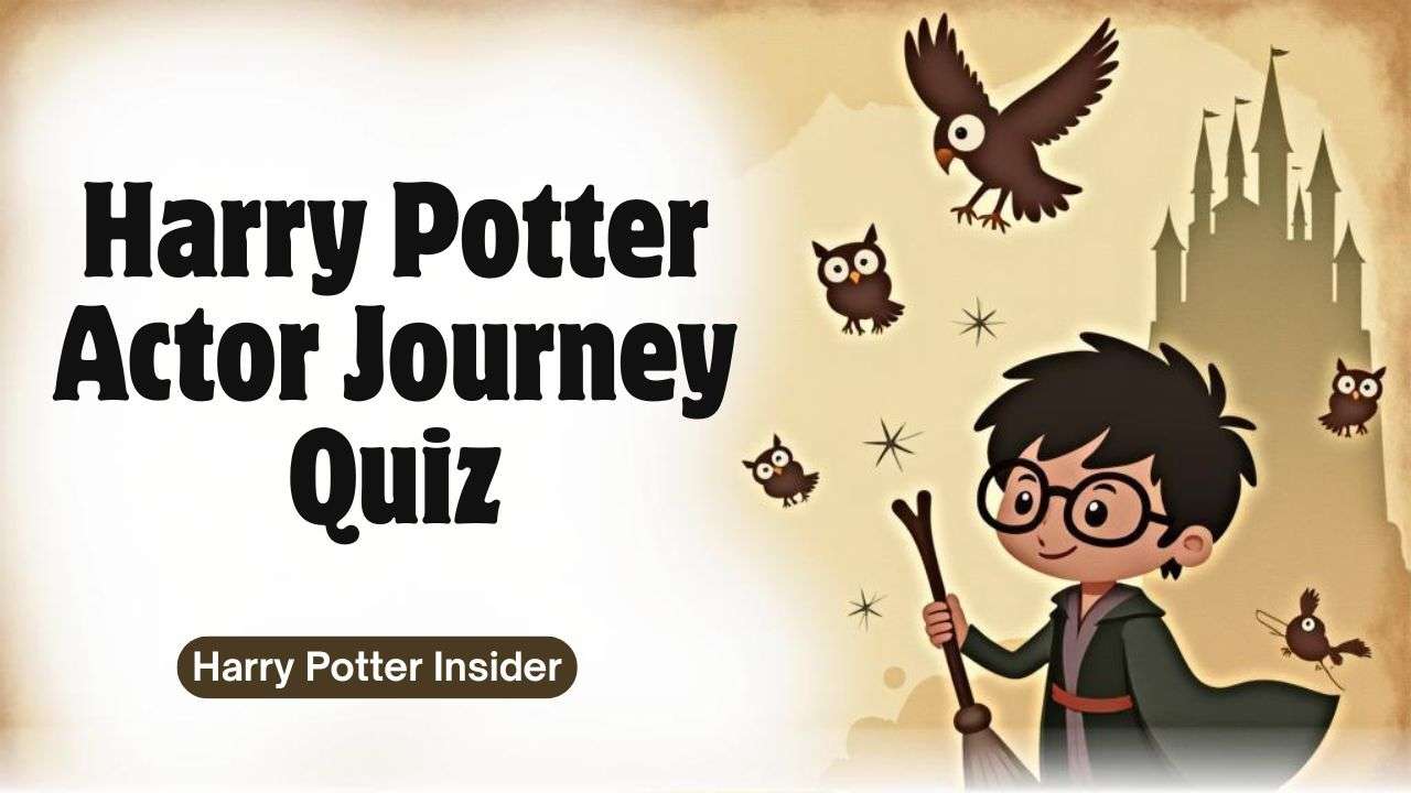 Harry Potter Actor Journey Quiz: Fun Trivia.