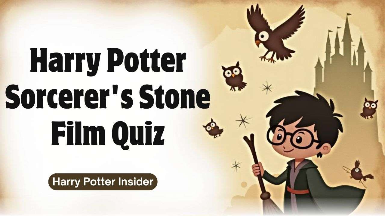 Take the Harry Potter Sorcerer's Stone Film Quiz Now.
