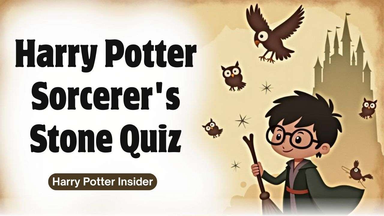 Take the Harry Potter and the Sorcerer's Stone Book Quiz