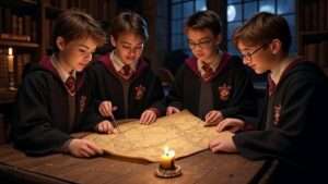 Unveiling the Hogwarts Map Harry Potter Secrets Guide.