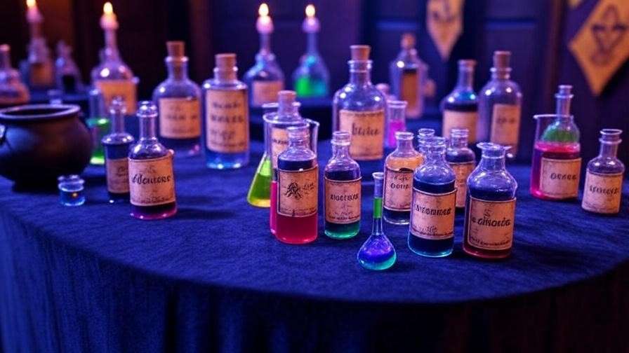 Craft Magical Harry Potter Potions Labels for Events