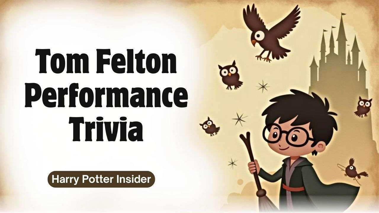 Tom Felton Performance Trivia Quiz for Fans