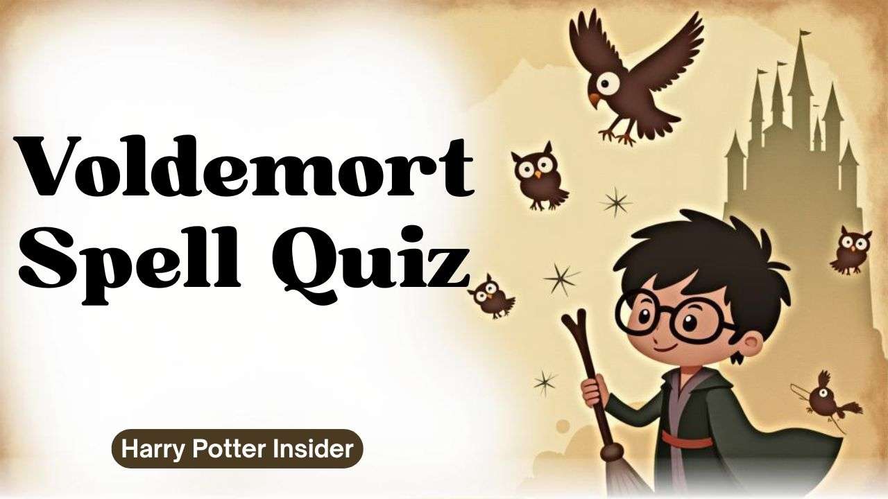 Voldemort Spell Quiz: Master Dark Incantations