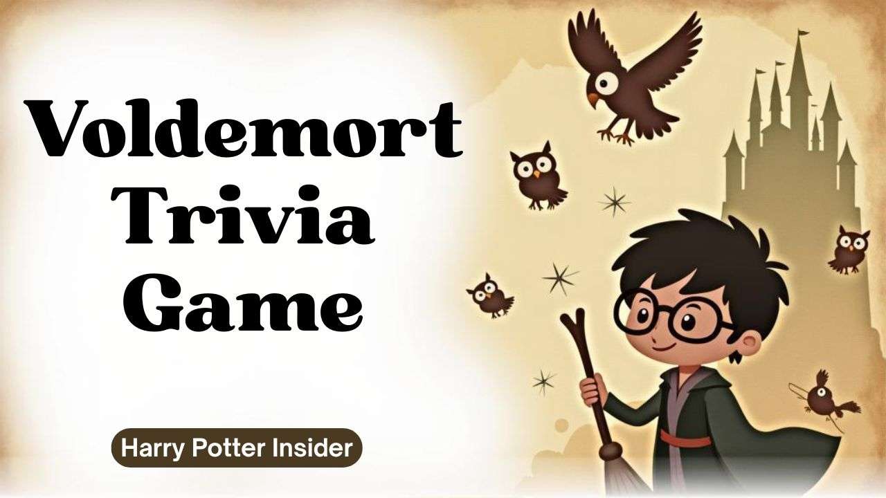 Voldemort Trivia Game: Dark Lord Challenge!
