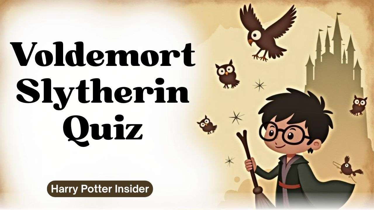 Voldemort Slytherin Quiz: Serpent Secrets!