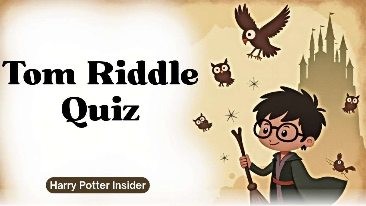 Tom Riddle Quiz: Boy to Dark Lord!