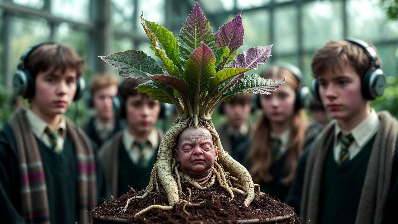 Harry Potter Mandrake Guide: Screaming Plant Secrets
