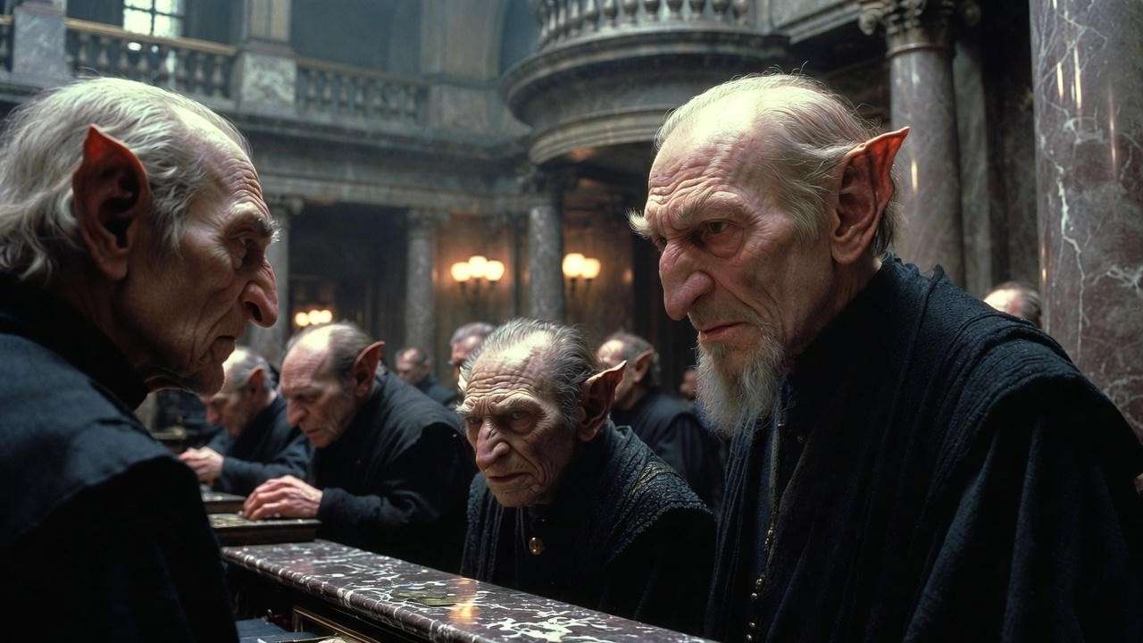 Harry Potter Goblins Ultimate Guide To Gringotts Griphook