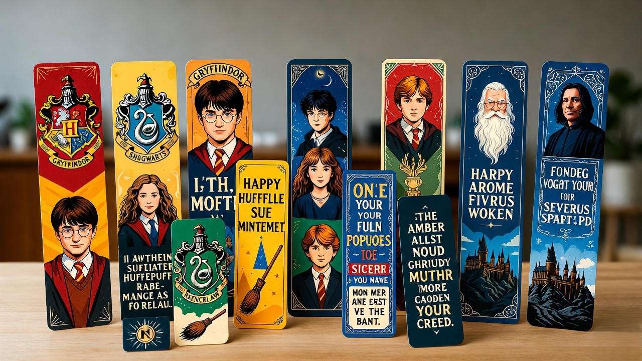 Best 10 Harry Potter Bookmark Printouts 2025 (Free)
