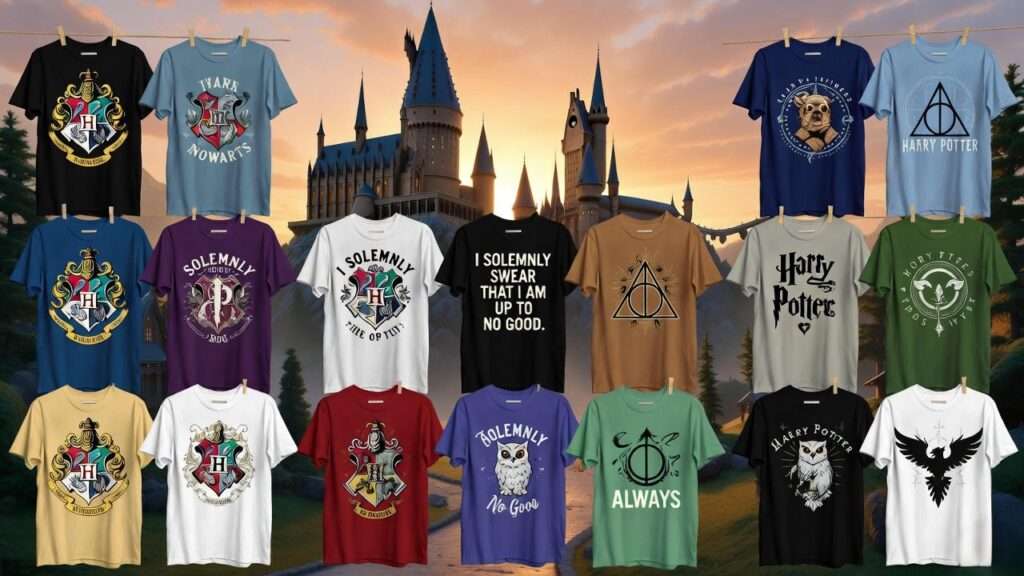 Best Harry Potter T-Shirts for Adults in 2025