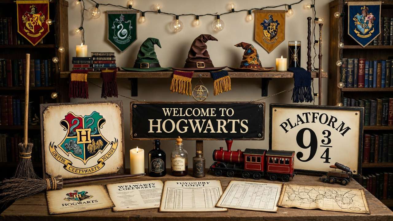 Sign Harry Potter: Free Printables & DIY Ideas
