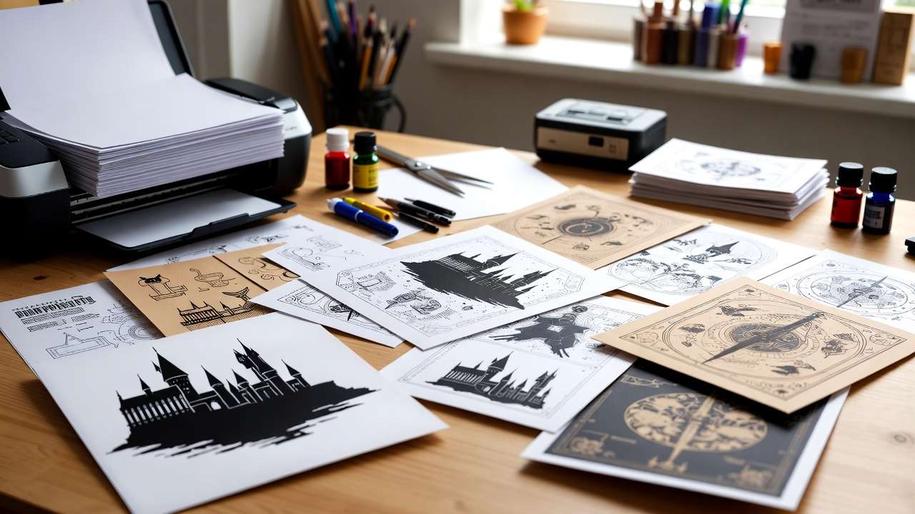 Sign Harry Potter: Free Printables & DIY Ideas