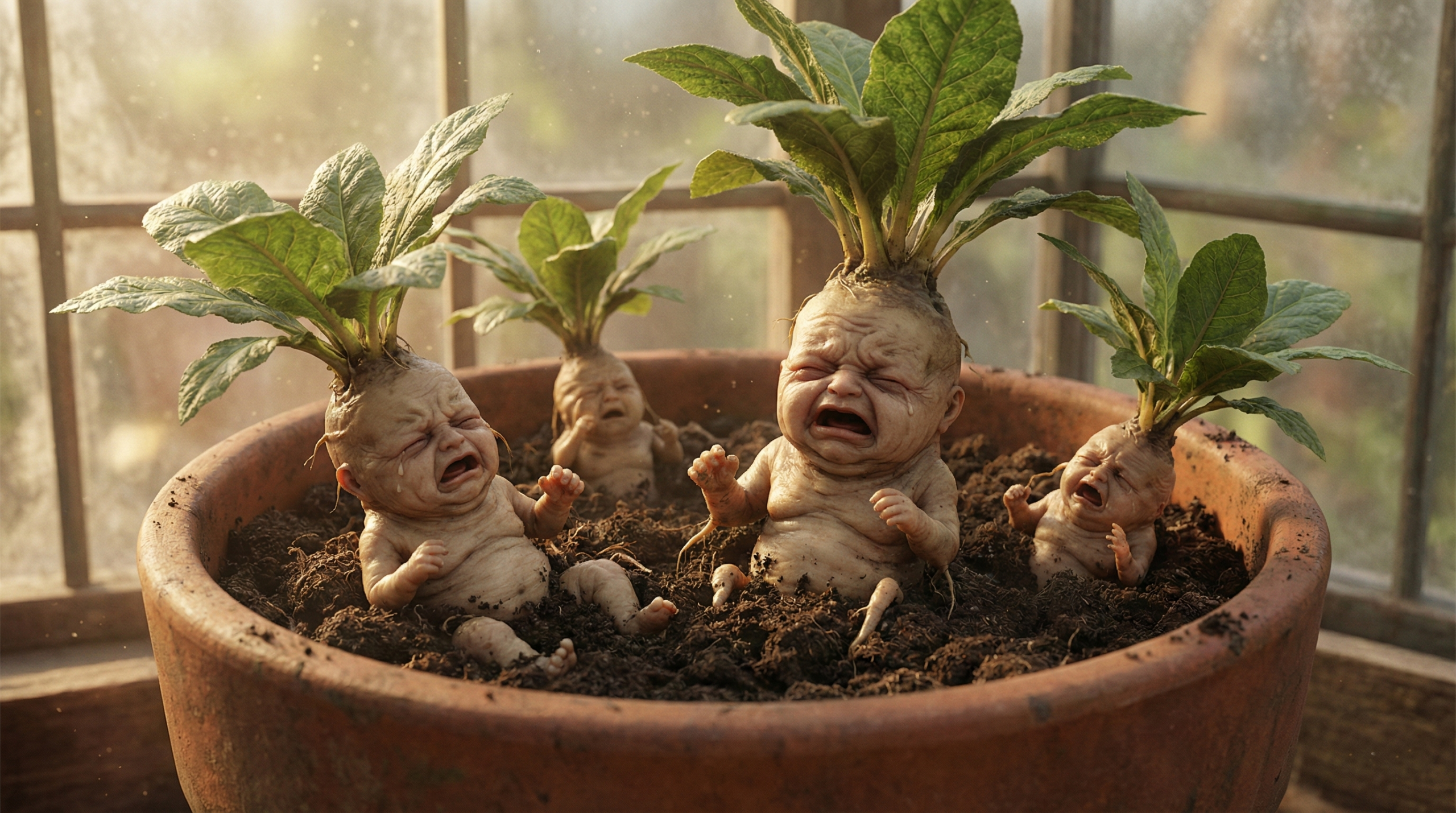 Crying Plants in Harry Potter: Screaming Mandrakes Explained