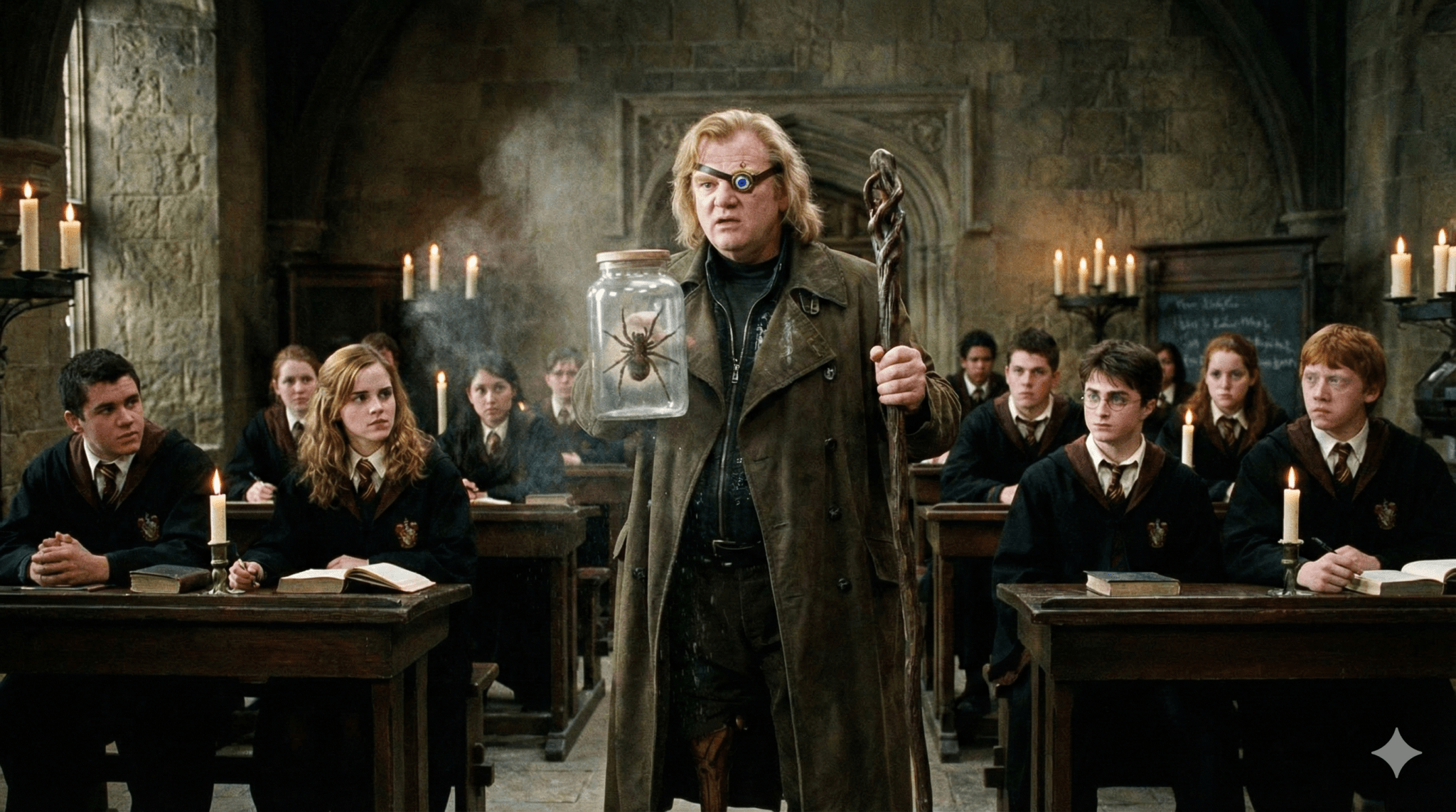 Brendan Gleeson Harry Potter: Mad-Eye Moody Revealed