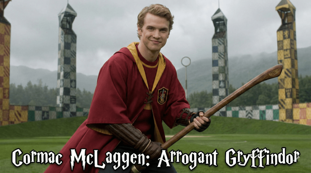 Cormac from Harry Potter: Arrogant Gryffindor Guide