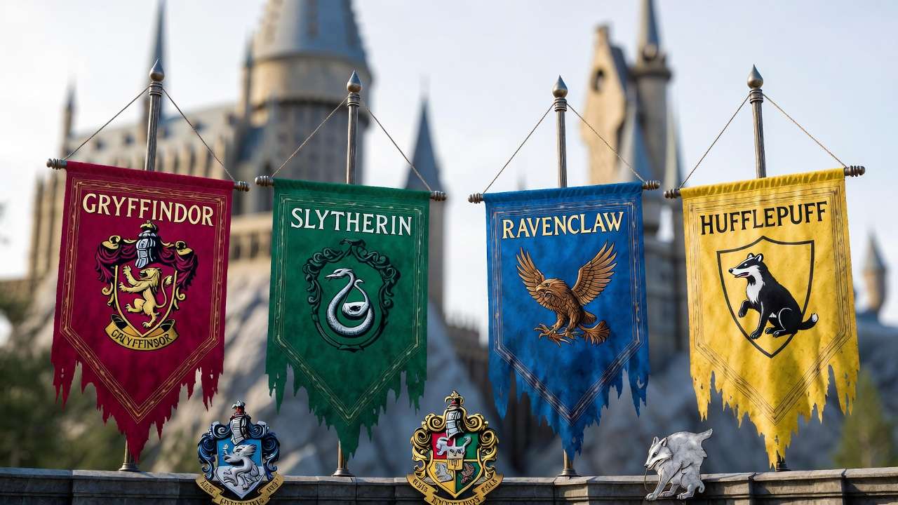 Harry Potter Houses Colors: Official List & Meanings