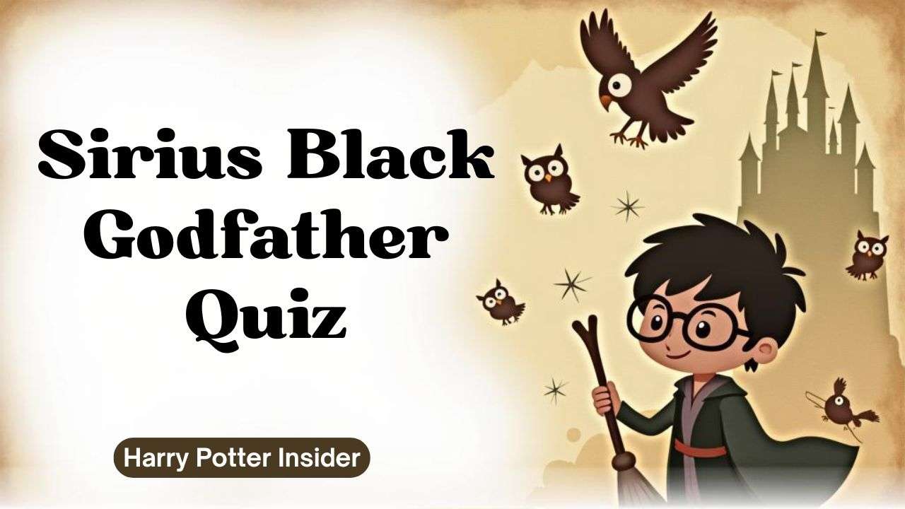 Sirius Black Godfather Quiz: Test Your Style