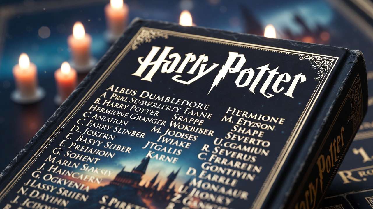 Harry Potter Characters Names A-Z: Full List