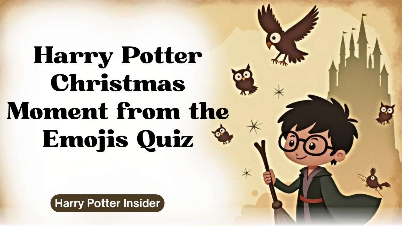 Harry Potter Christmas Moment from the Emojis Quiz