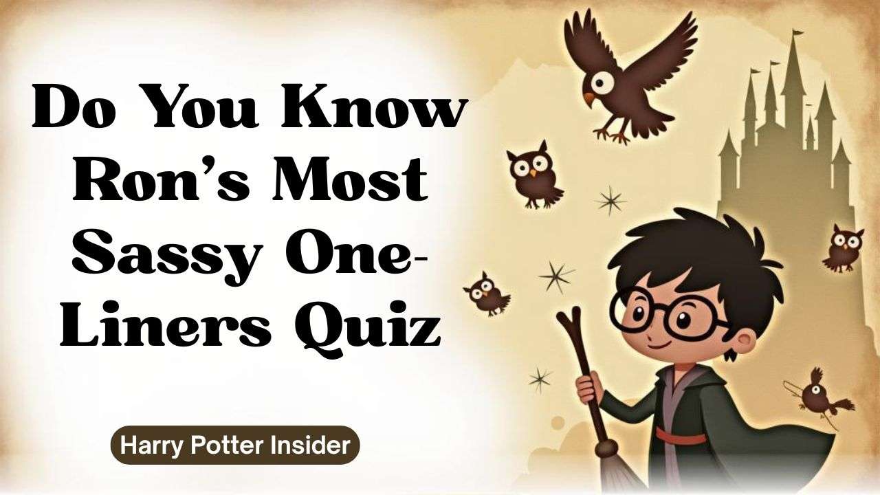Do You Know Ron's Most Sassy One-Liners Quiz. Try Now.