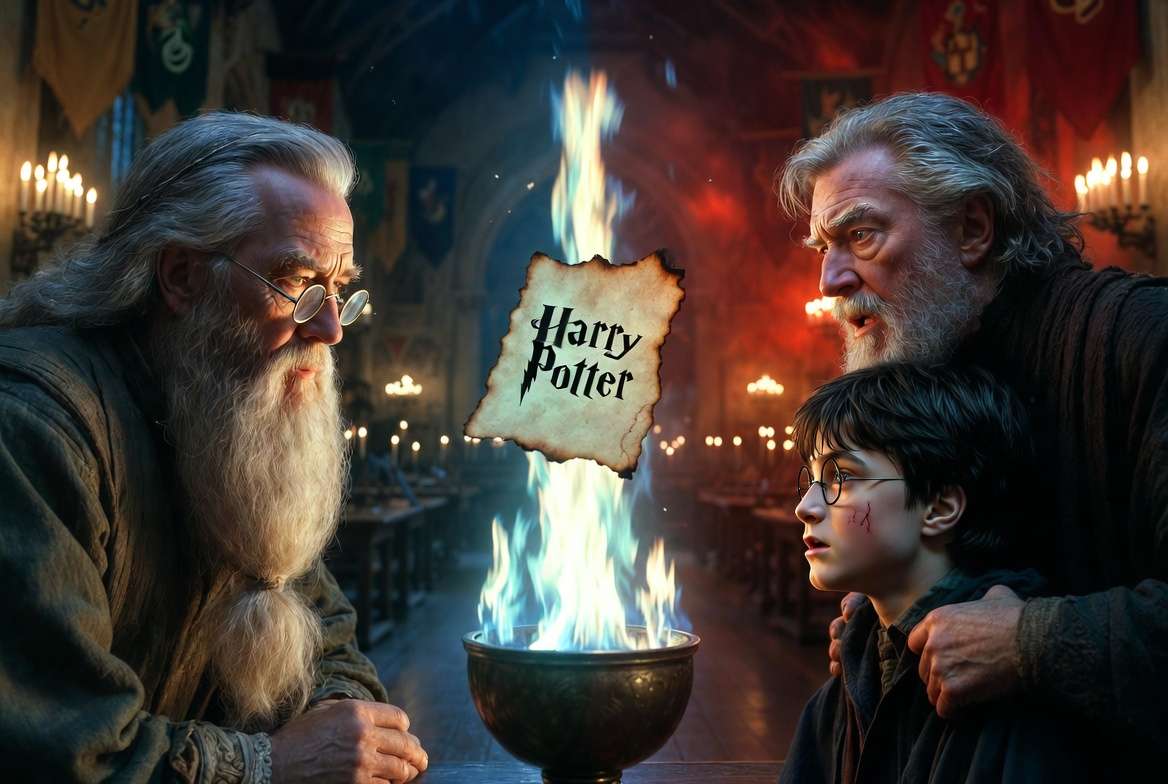 Dumbledore Asked Calmly Goblet of Fire Scene Explained
